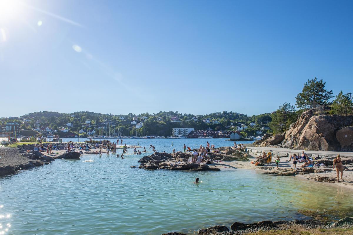 Løkholmen Strand und Rekreationsgebiet | Beaches | Arendal | Norway