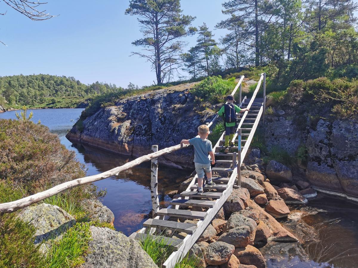 Child Wanderer Path in Kvinesdal: Årli - Presten | Hiking | Kvinesdal ...