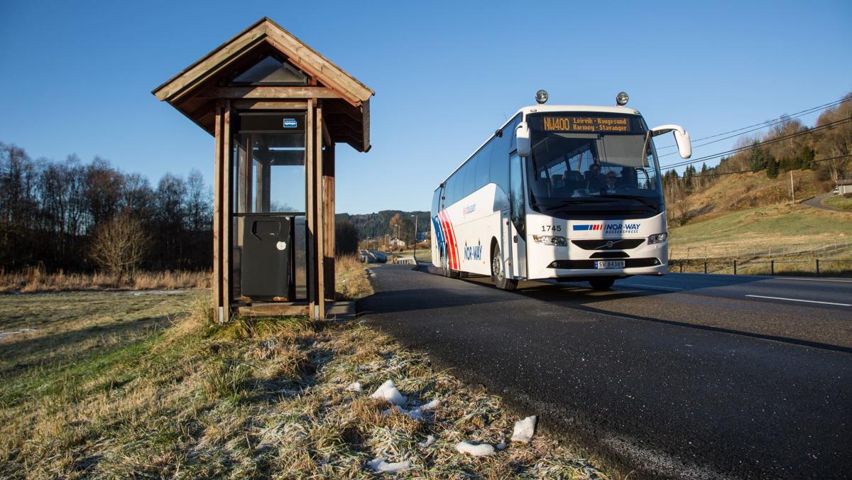 Bergen busstasjon kystbussen – Sminkespeil
