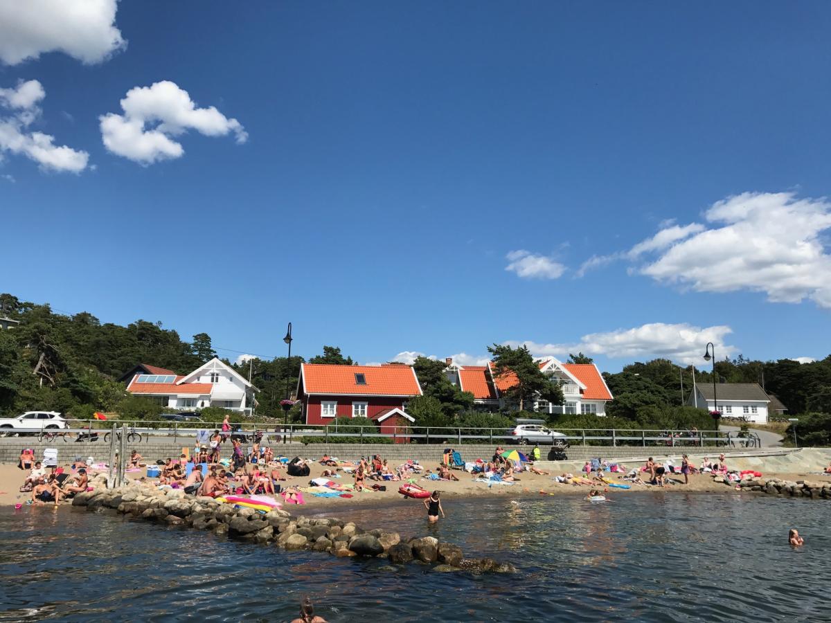 Kroksand badestrand - Bystranda | Skjærhalden | Hvaler | Bathing ...