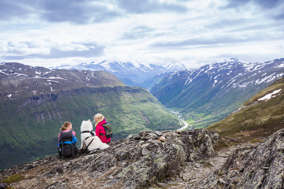 Lomseggen - the "local mountain" in Lom National Park Village | Hiking ...