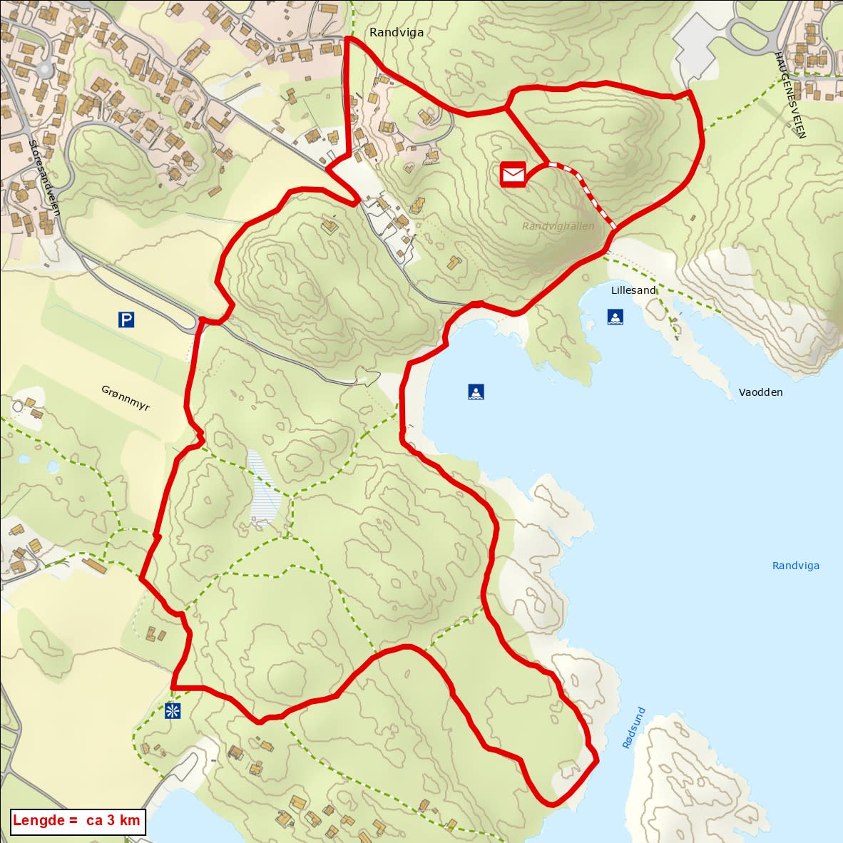 Ranvikkallen på Fevik | Hiking | Fevik | Norway