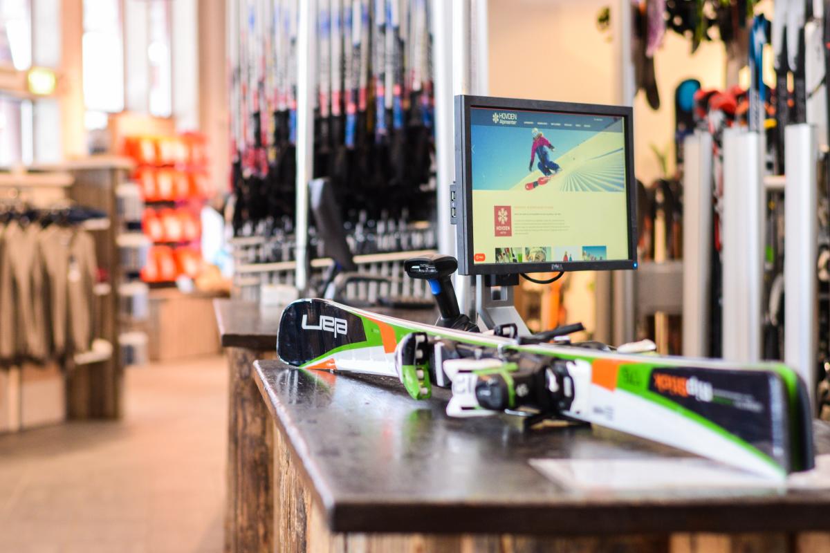 Ski rental at Hovden Alpine Center - Hovden Aktiv | Winter Without Skis ...