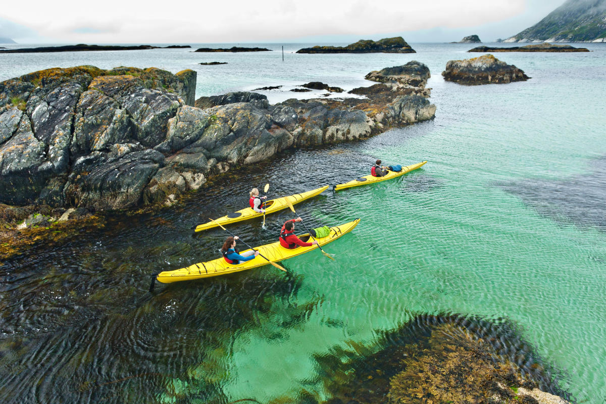 Guided sea kayak tours - Norway Adventures | Action & Adventure | Davik ...