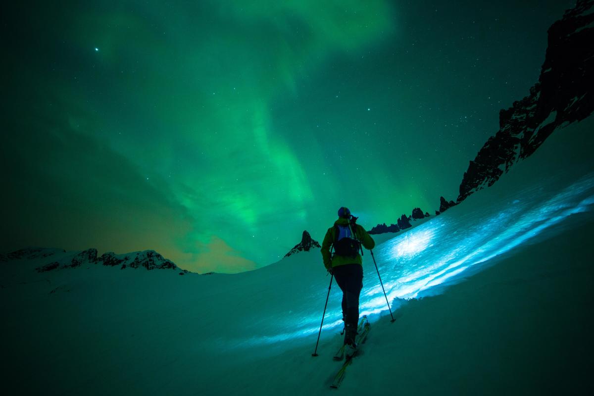 Night ski touring | Skiing | Stranda | Norway