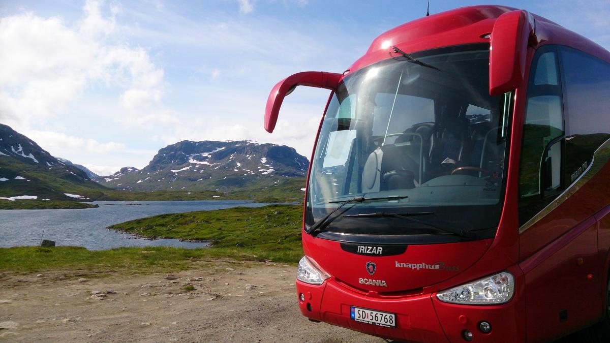 Bus hire and group travel with Knapphus Buss | Buses | Øvre Vats | Norway