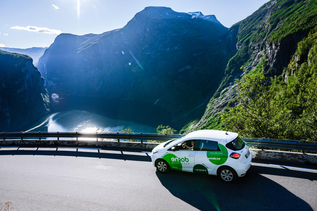 Discover the World Heritage Area Geiranger in a Zoe | Car Rental ...