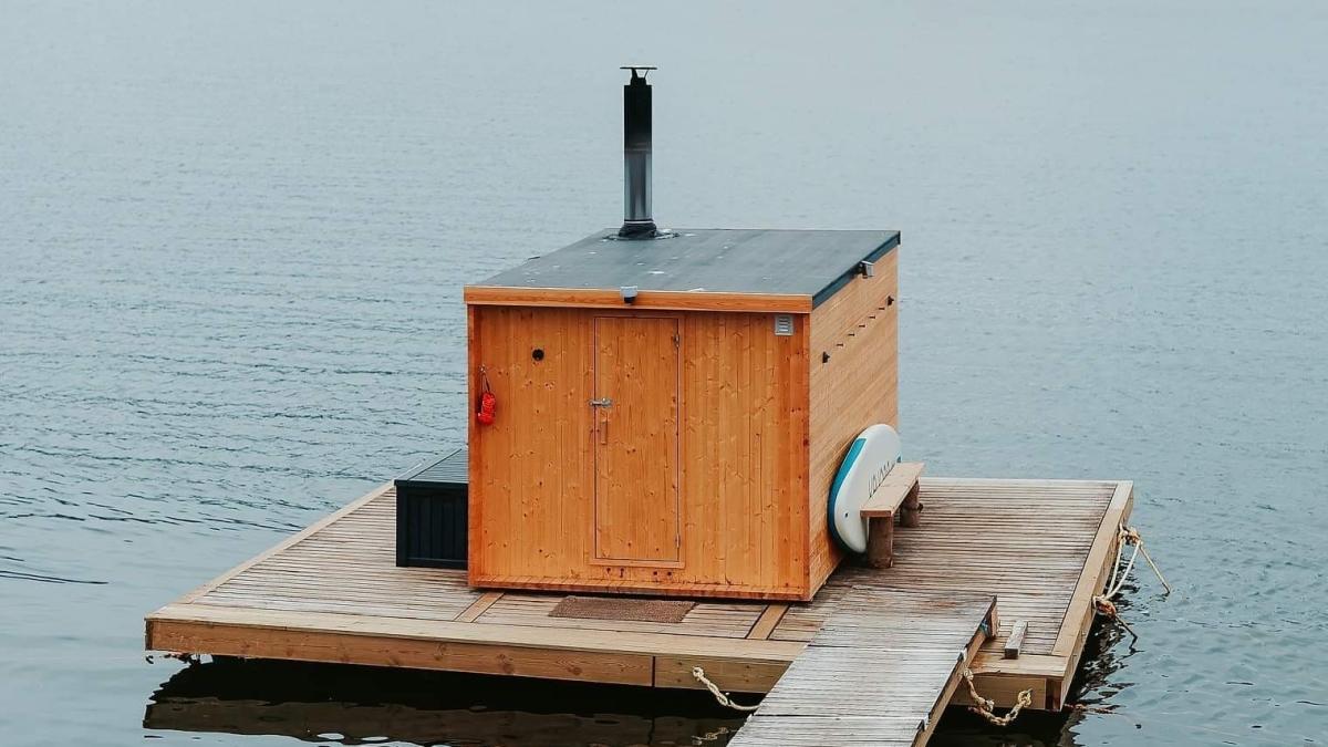 Floating sauna in Stavanger Vaulen | Spa | Stavanger | Norway