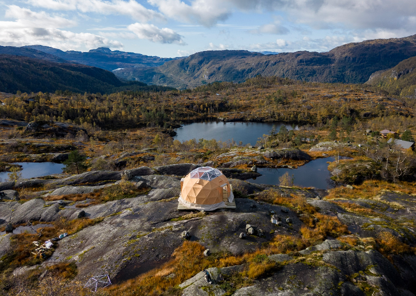 Glamping at Handeland Lodge in Sauda | Cottages & Holiday Houses ...