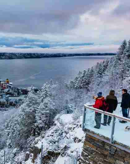 Stavanger-regionen, Norge – Lysefjord, Sola Strand, Preikestolen