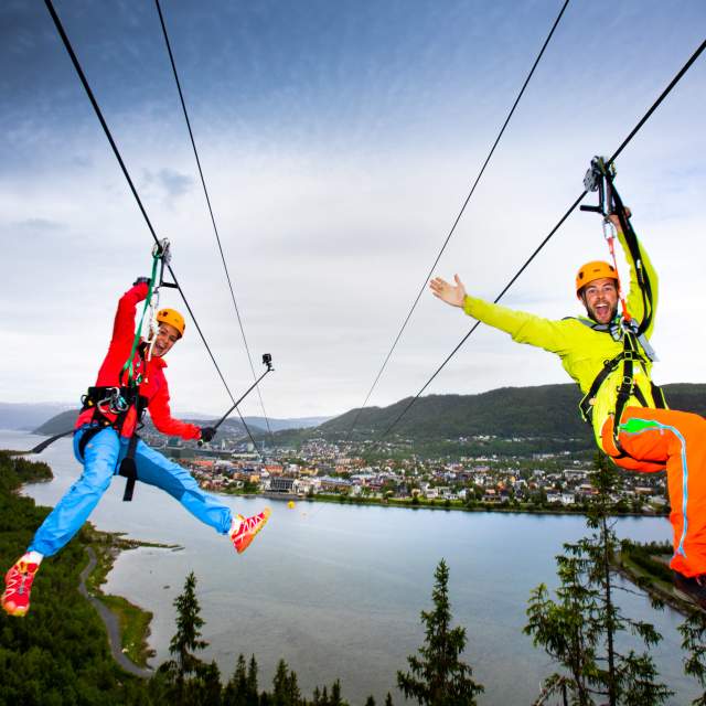Zipline | Norway's most thrilling ziplines