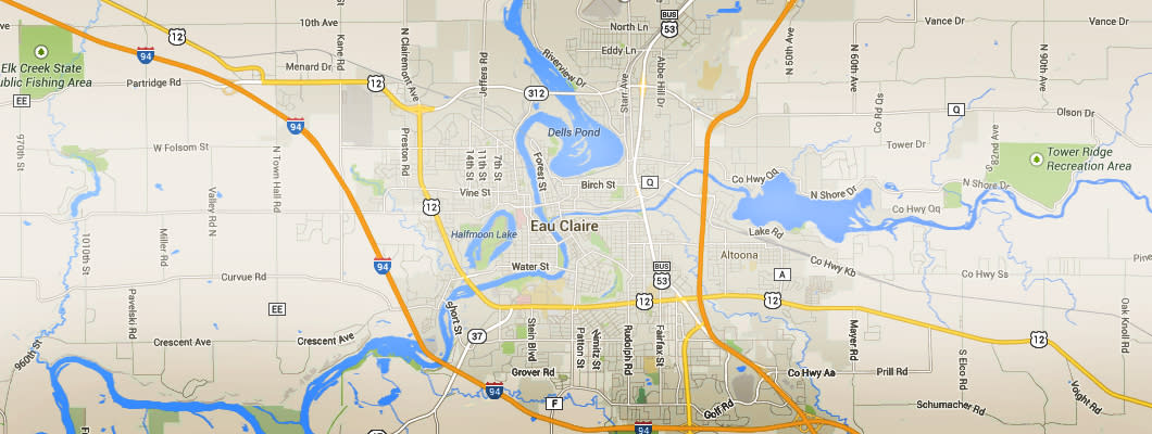 Eau Claire Maps | Digital & Downloadable