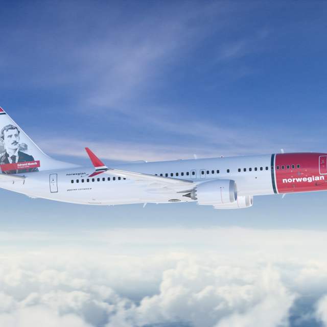 norwegian plane