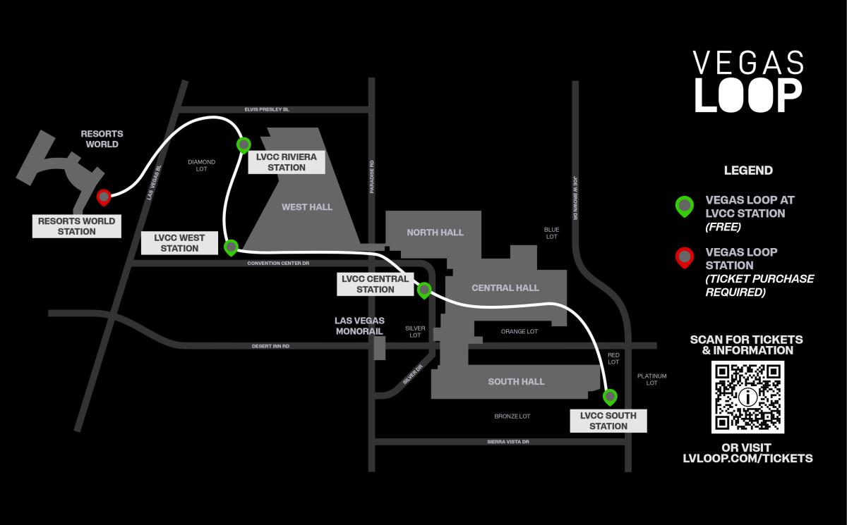 Vegas Loop at Las Vegas Convention Center | Map & Updates
