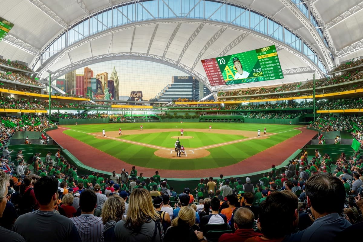 A's Ballpark Approved in Las Vegas | A Milestone Day for Las Vegas and Major League Baseball