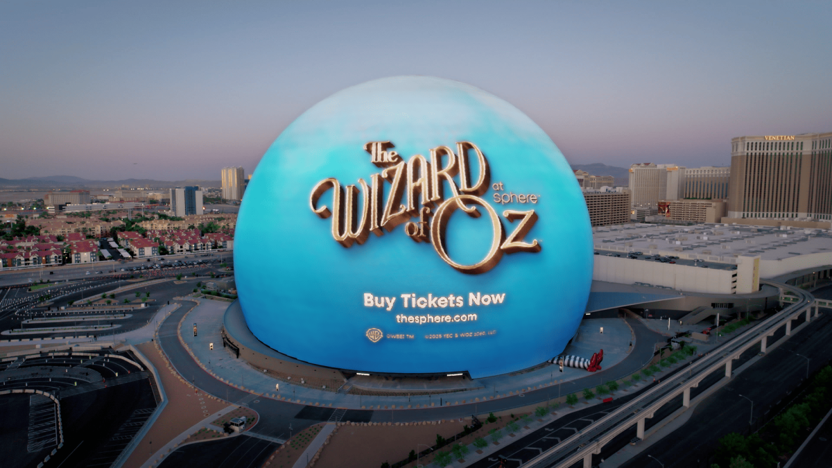 The Wizard of Oz at Sphere Las Vegas | Opening August 2025