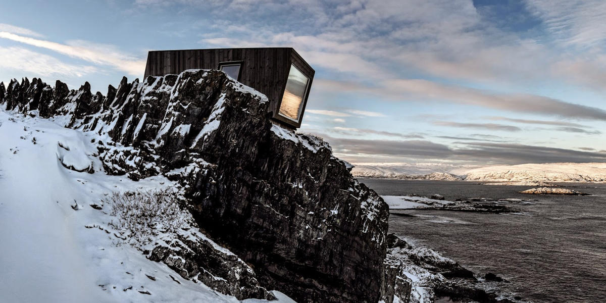 Extravagant birdwatching shelters | Bird hides i Varanger
