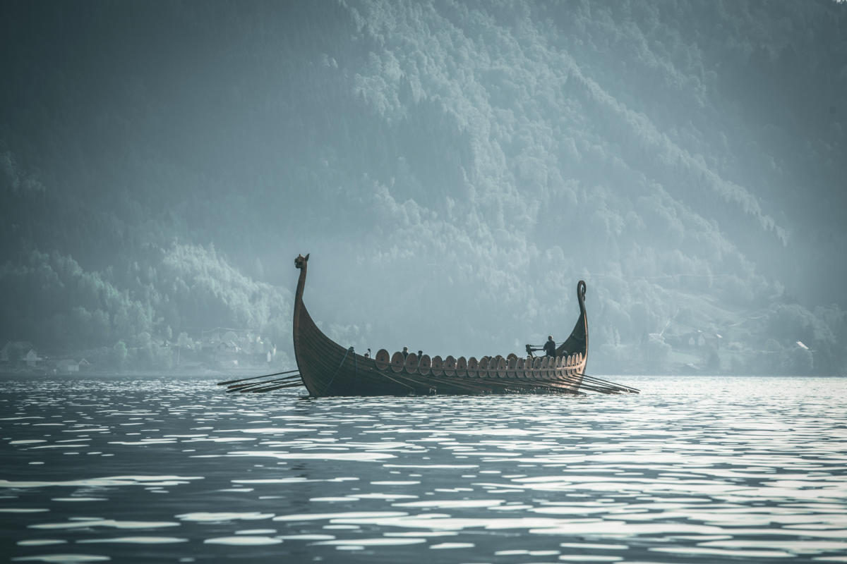 El barco Myklebust en Nordfjord | El barco vikingo más grande de Noruega