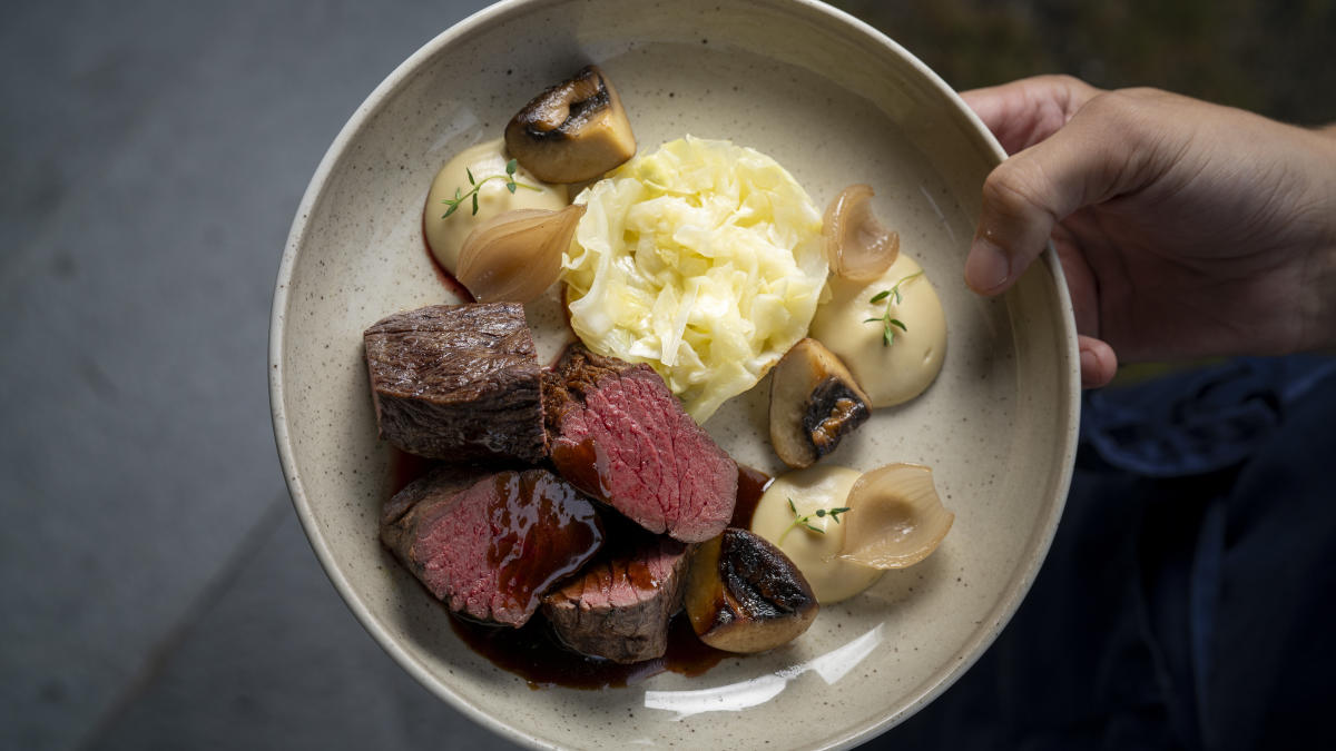 Inside round of Reindeer from Finnmark