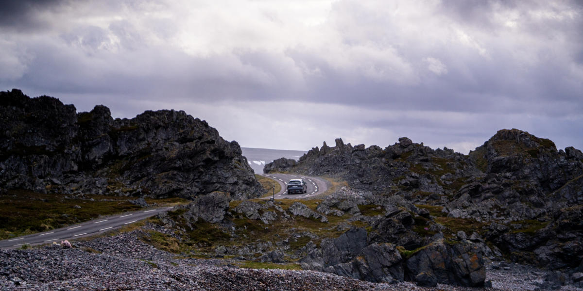 The northernmost Norwegian scenic route