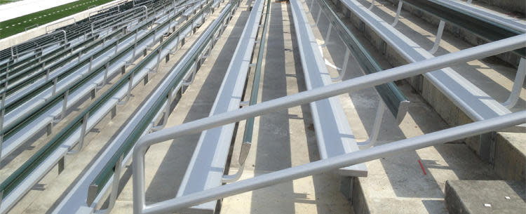 Southern Bleacher, Inc. | Benches for Concrete Stadiums