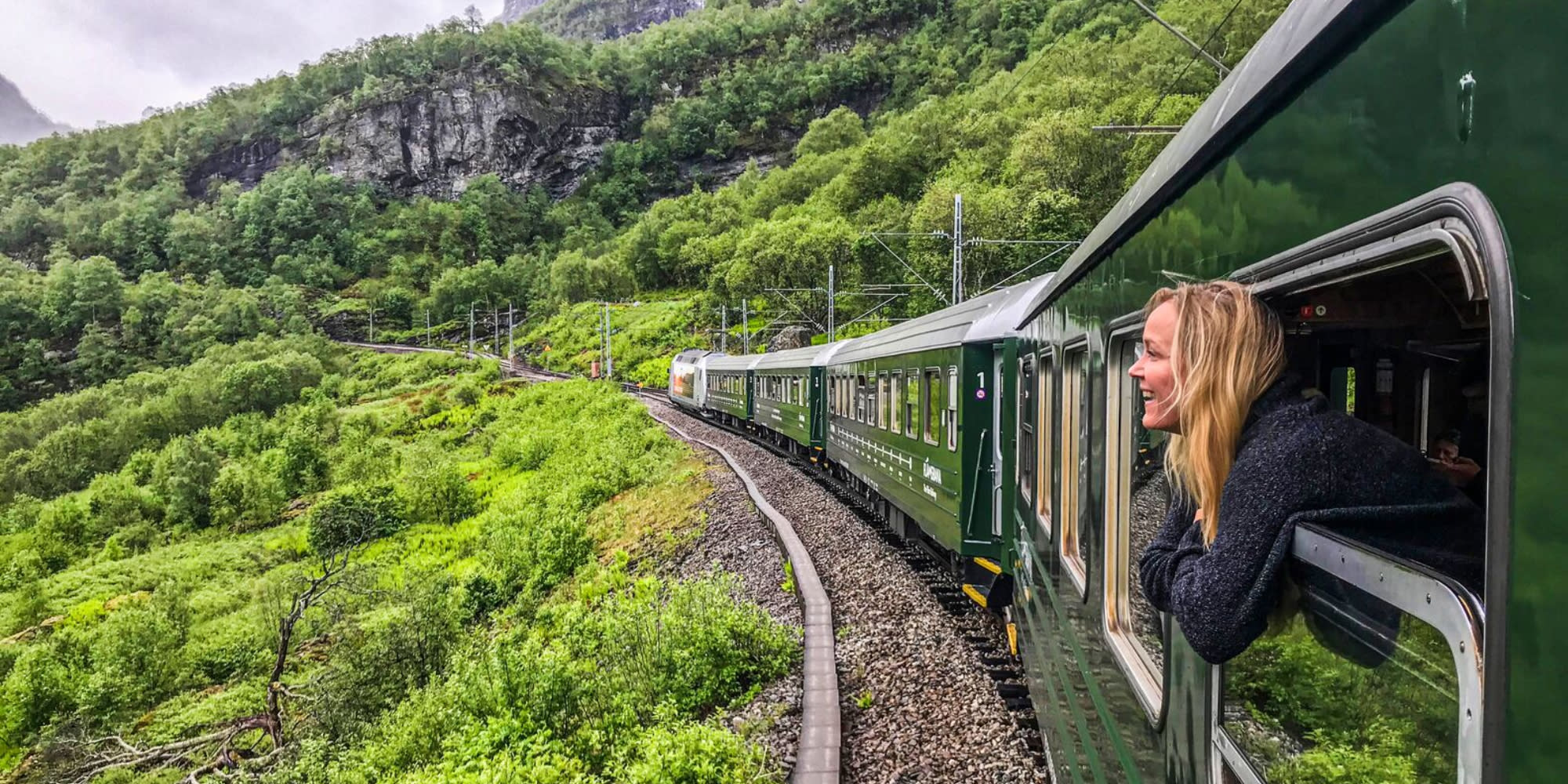 Getting around by train | Railway lines in Norway